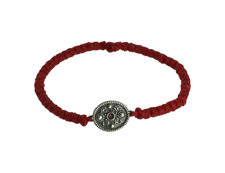 Prayer Rope for the Wrist with IC XC NIKA and Beads | Monastiriaka