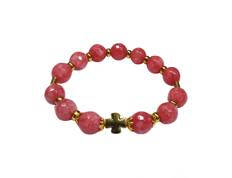 Prayer Rope with Red Agate Beads | Monastiriaka