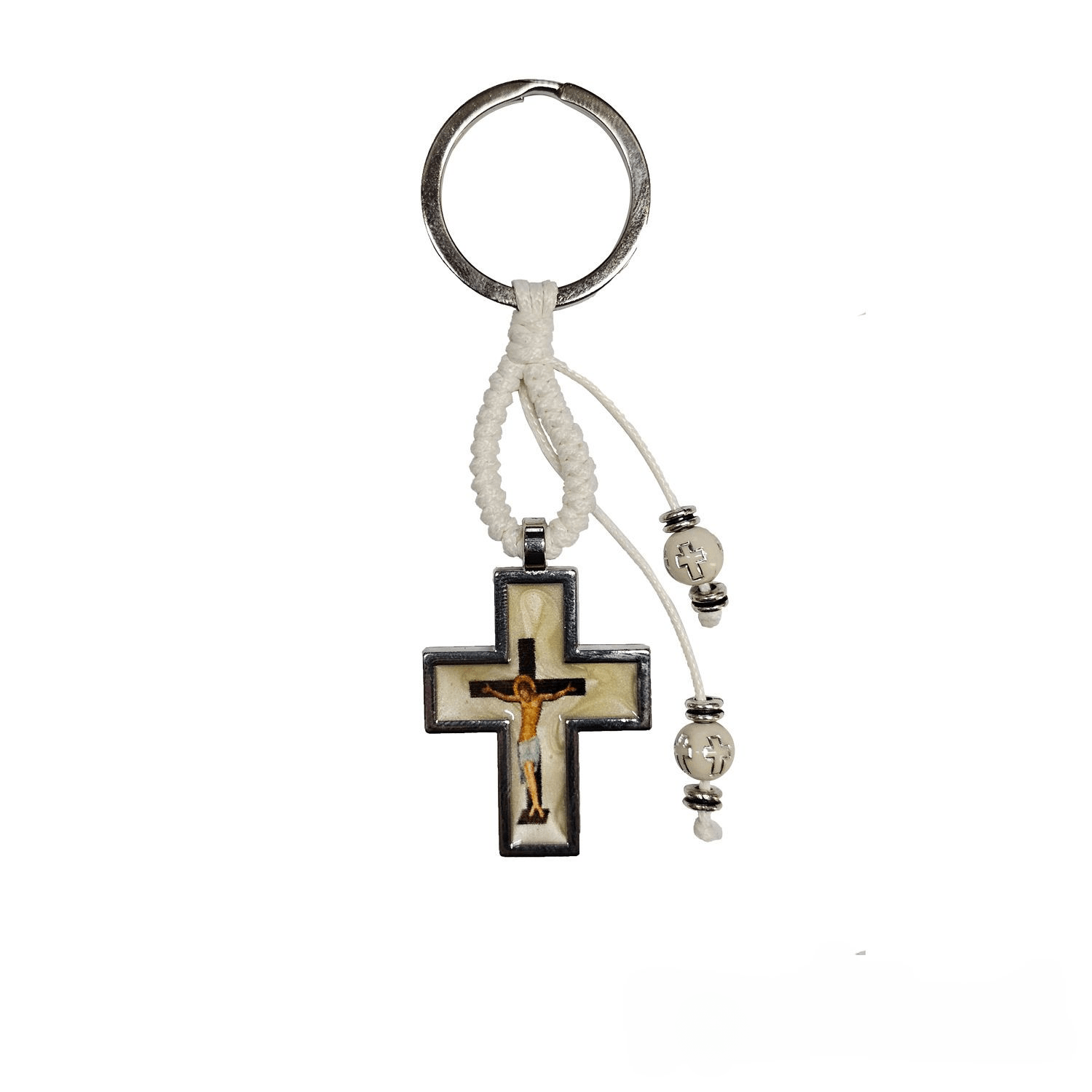 Keychain with Jesus Christ Crucified | Monastiriaka